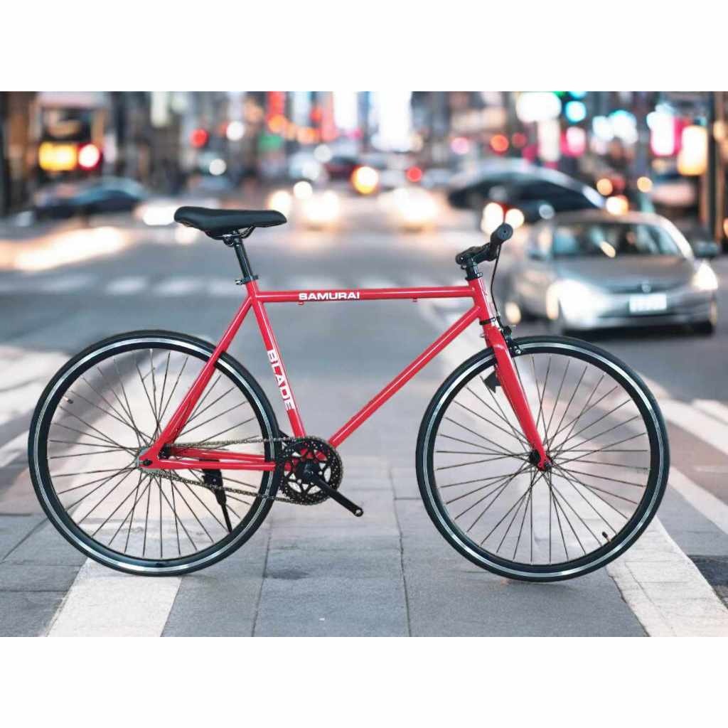 SAMURAI BLADE FIXIE BIKE WITH FREEBIES | Shopee Philippines