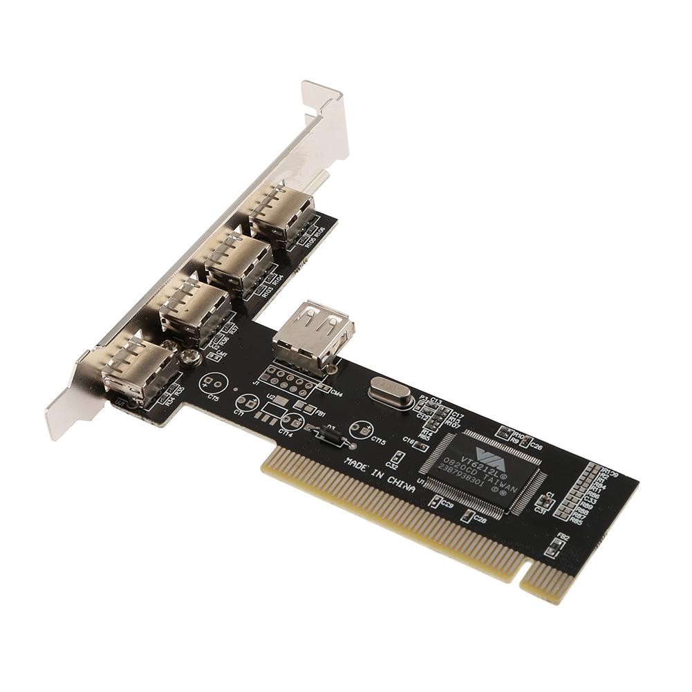 [bigbag.ph] PC 4 Ports PCI to USB 2.0 HUB Riser PCI Expansion Card ...