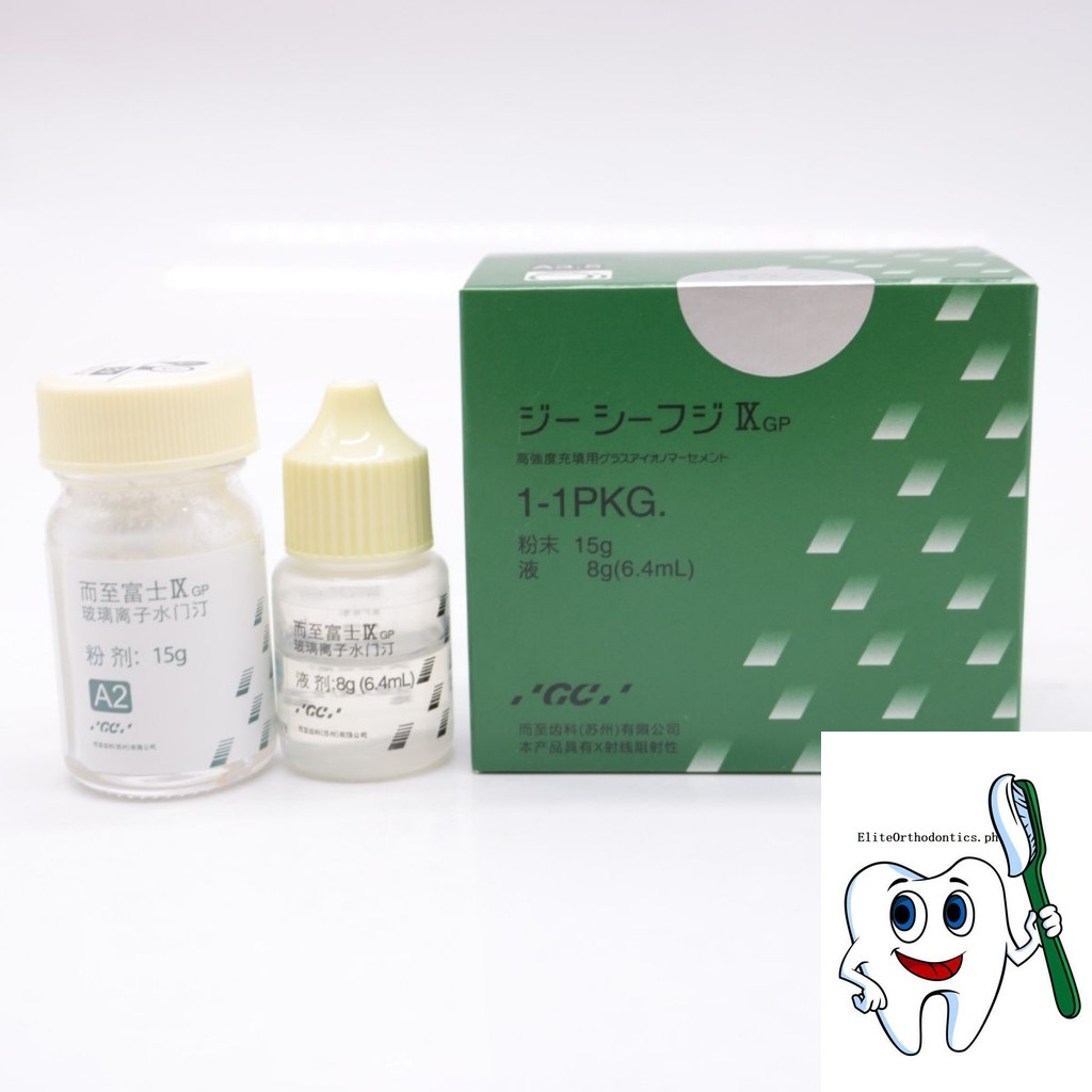 FUJI Ⅸ fuji 9 glass ionomer bonding adhesive material 15g + 8g | Shopee ...