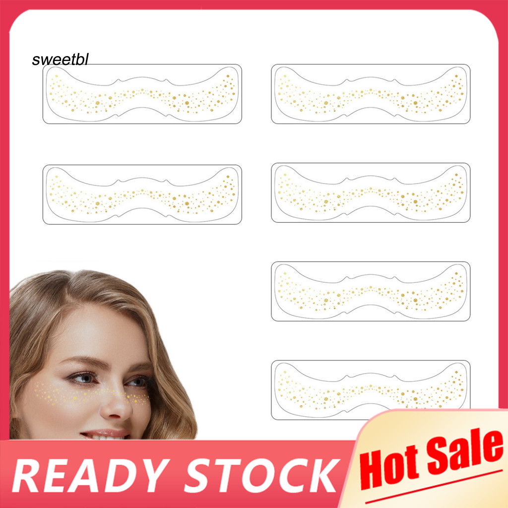 SWE Artificial Freckles for Face Waterproof Freckle Tattoos 6pcs Gold ...