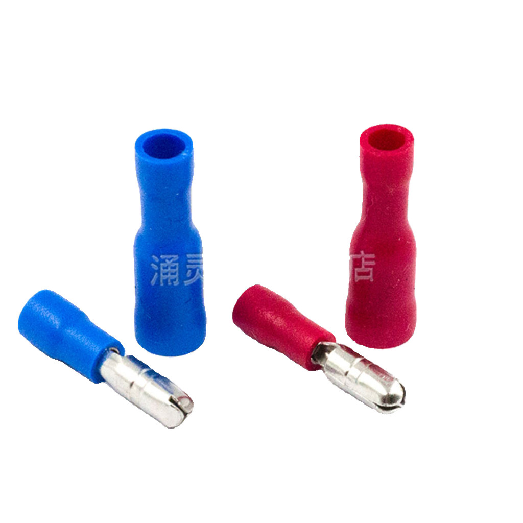 Bullet Wire Butt Connector 1.25-156 Pre-Insulated Quick Connector ...