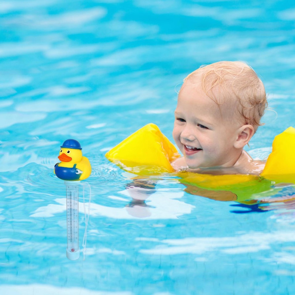 Rubber duck floating water thermometer hot tub thermometer, swimming ...