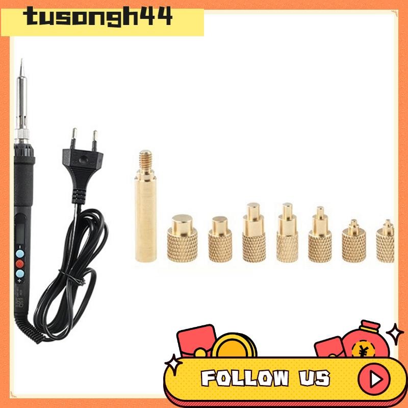 Heat Set Insert Soldering Iron Tip M2-M8 Brass Hot Melt Inset Embedded ...