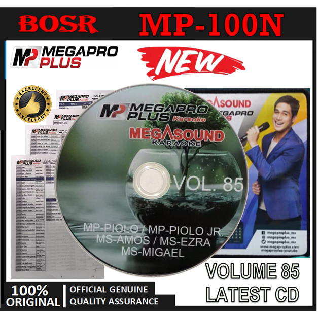 Megapro Plus Songbook & Updated CD for MP-100 Piolo,MP-100JR ...