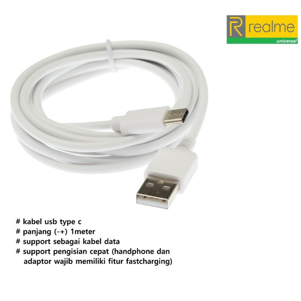 Usb type C charger cable realme C53 (RMX3760 / RMX3762) | Shopee ...