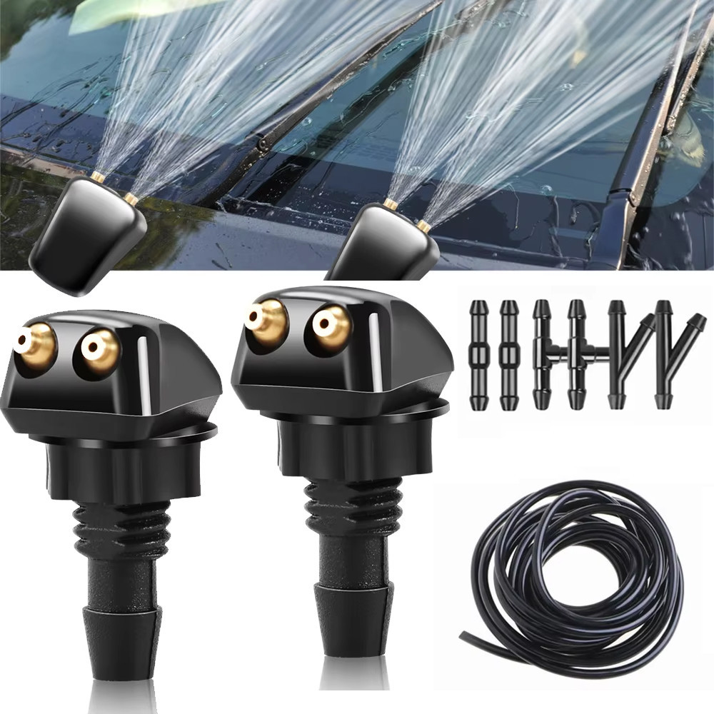 2M Car Windscreen Washer Hose Universal Windscreen Water Spray Jet ...