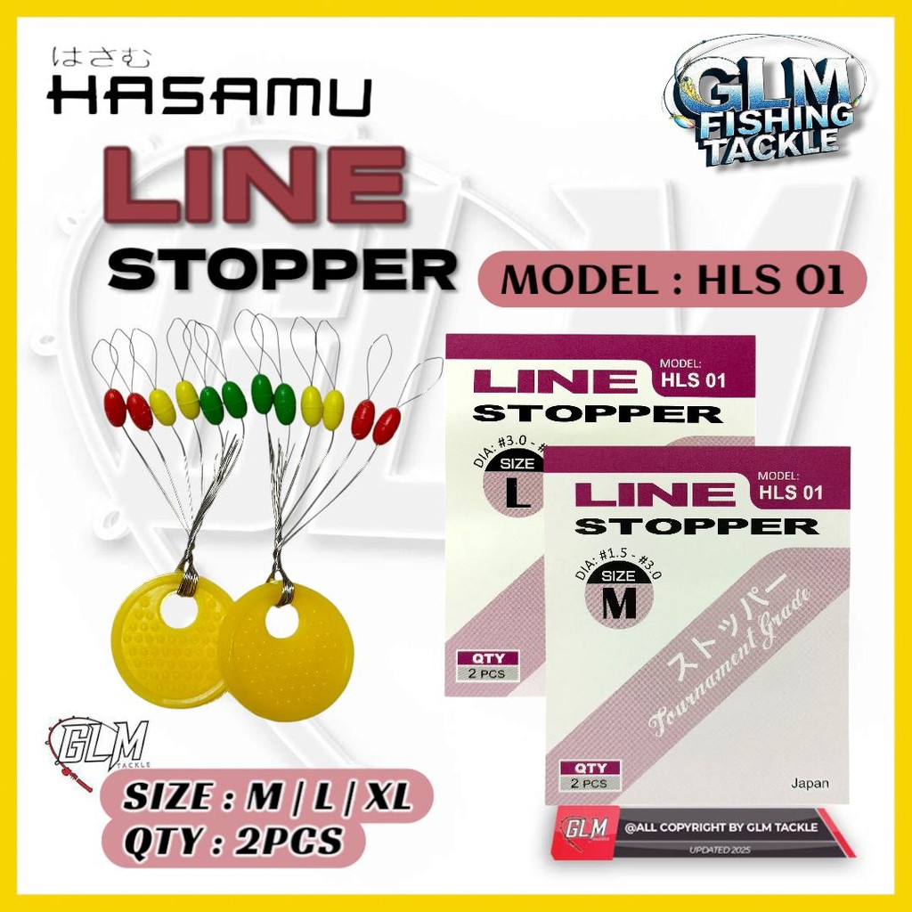 HASAMU ( HLS 01 ) LINE STOPPER FOR FISHING | Shopee Philippines