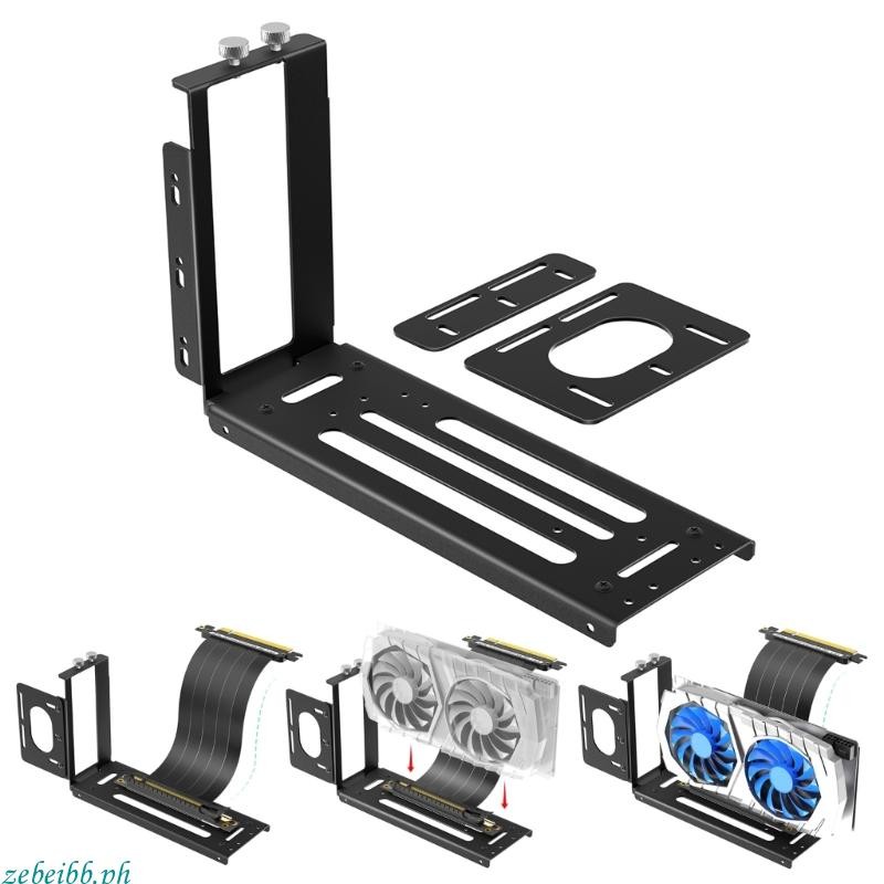 zebeibb Metal GPU Stand Vertical Graphics Card Holder Bracket For ...