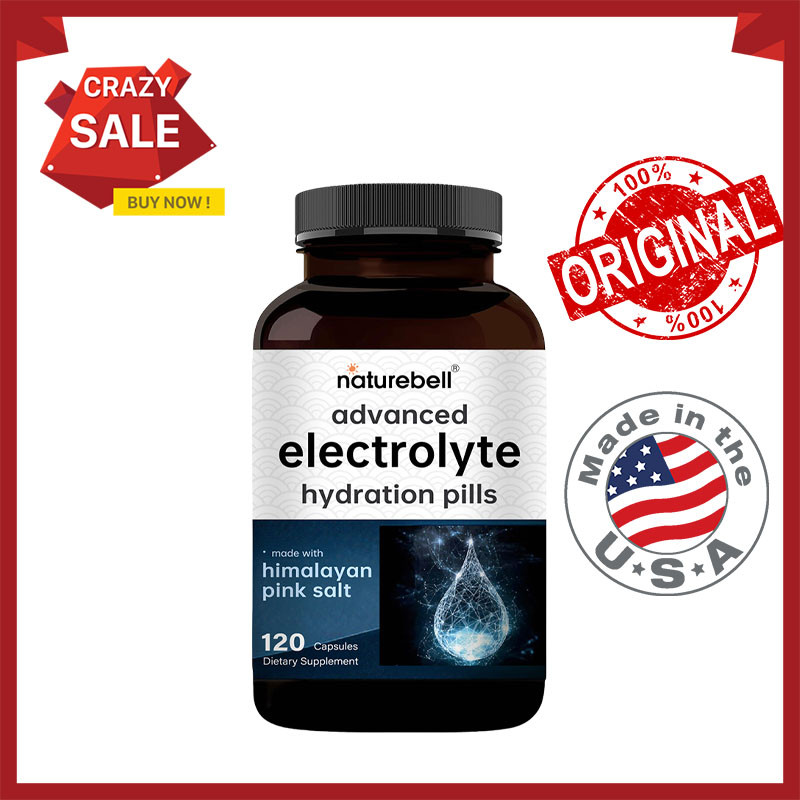 Naturebell Advanced Electrolyte Hydration Capsules -Electrolyte support ...