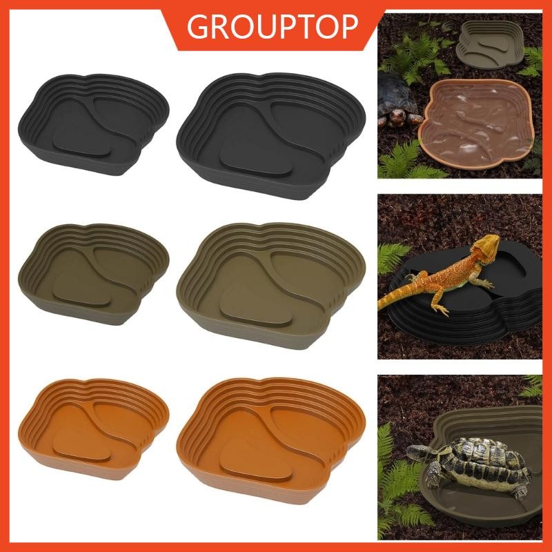 GROUP Turtles Climbing Platform With Ramps Design Water Basin Reptiles ...