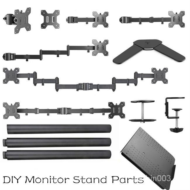 DIY Monitor Screen Single LCD Monitor Desk Mount Stand Additional Arm ...