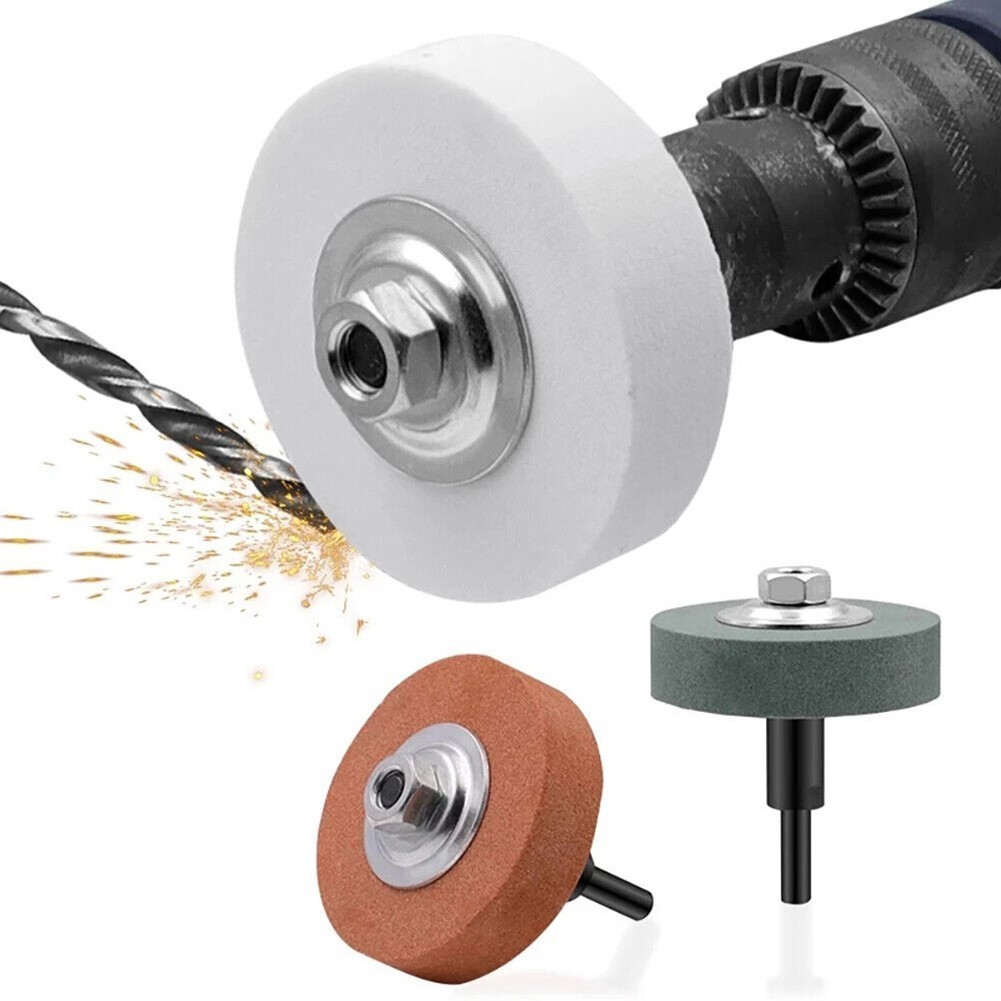 [AEP1]3\" Grinding Stone Polishing Wheel 10mm Bore Set For Bench ...