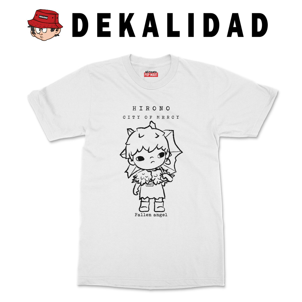 【COD】 Popmart Shirt: Hirono Fallen Angel for men t shirt | Shopee ...