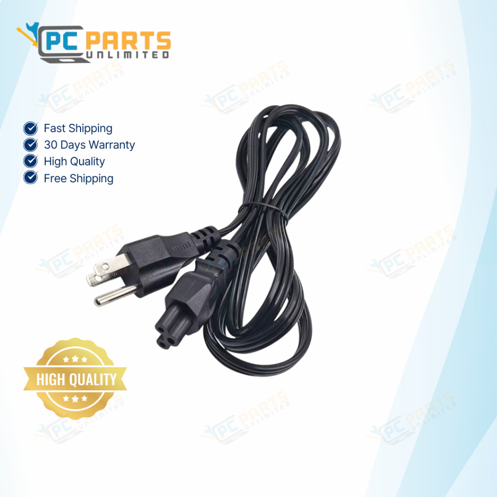 1.5M Power Cord for Laptop Adapter Charger 10A 125V 18AWG Laptop ...