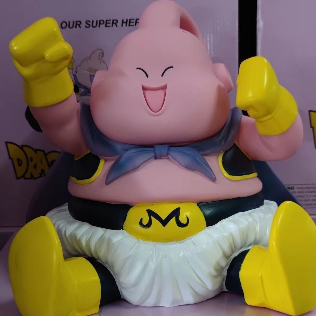 Dragon Ball Super Big Demon Muppets Figure Sitting Posture Fat Buuu ...