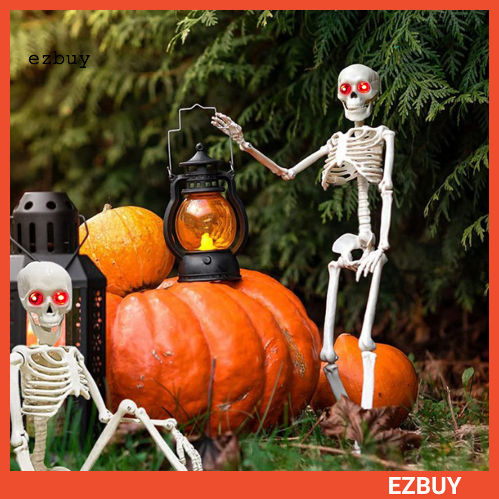 [EY] Poseable Skeleton Prop Life-size Skeleton Decoration Realistic ...