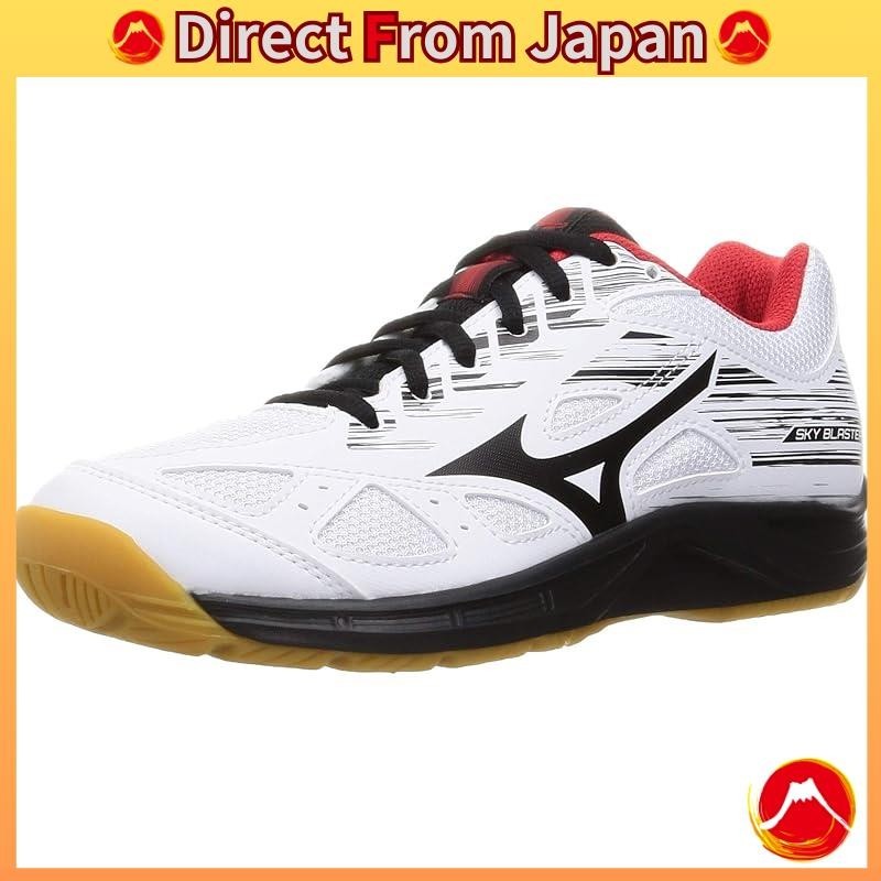 Mizuno Badminton Shoes Sky Blaster 2 White/Black/Red 2E various sizes ...