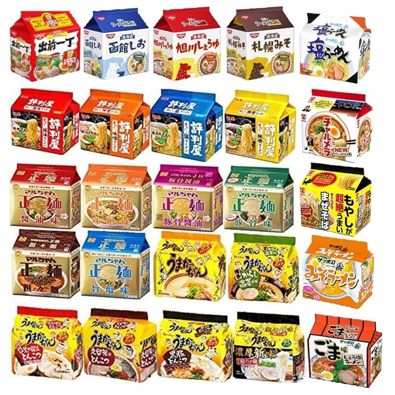 Assorted 30-pack Bagged Ramen Set | Shopee Philippines