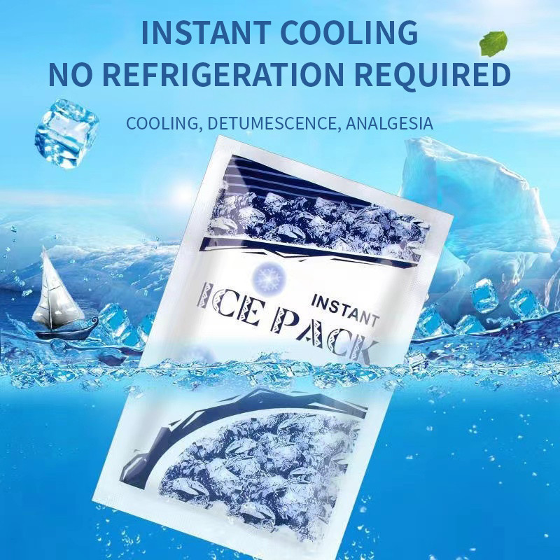 First Aid Ice Pack Instant Ice Pack Cold Compress Long Lasting Cold ...