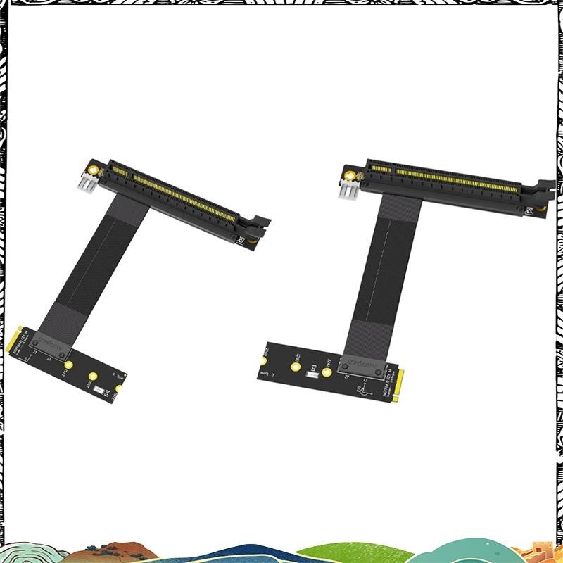 Riser Cable M.2 NVME to PCIE X16 Adapter Graphics Extension Cable 90 ...