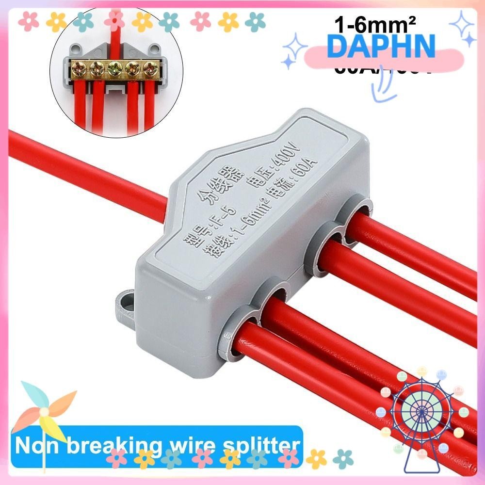 DAPHS High Power Splitter, High Power Conductor Brass Quick Terminal ...