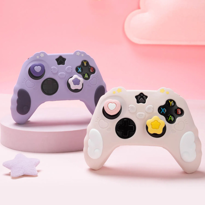 Geekshare Star Wings Theme Controller Skin Silicone Protective Case for ...