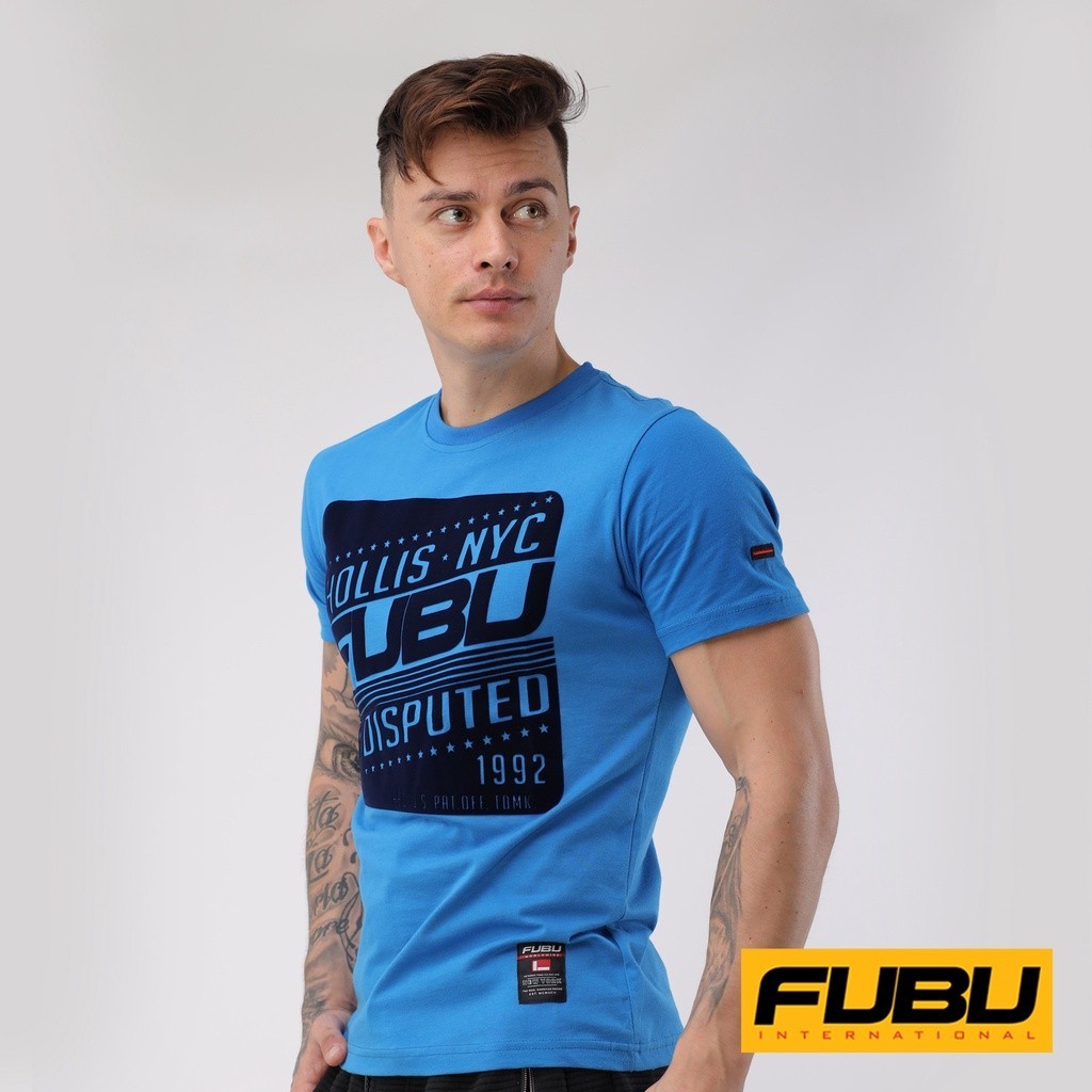 Fubu Round Neck Muscle Fit FBT01B-2702 (R.Blue) | Shopee Philippines