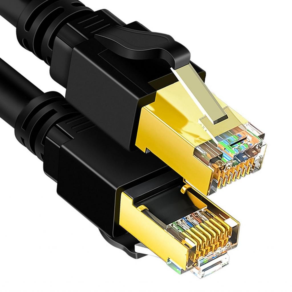 Haichao Cat 8 Ethernet Cable 26AWG Double Shielded Internet 40Gbps ...