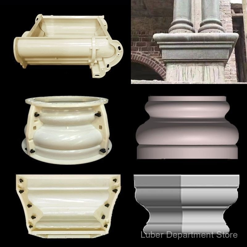 KHNP European-Style Roman Column Chapiter Column Foot Mold Head Foot ...