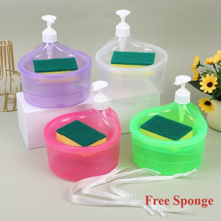 Round Dishwashing Liquid Pump Soap Dispenser Dishwashing Pump Bottle ...