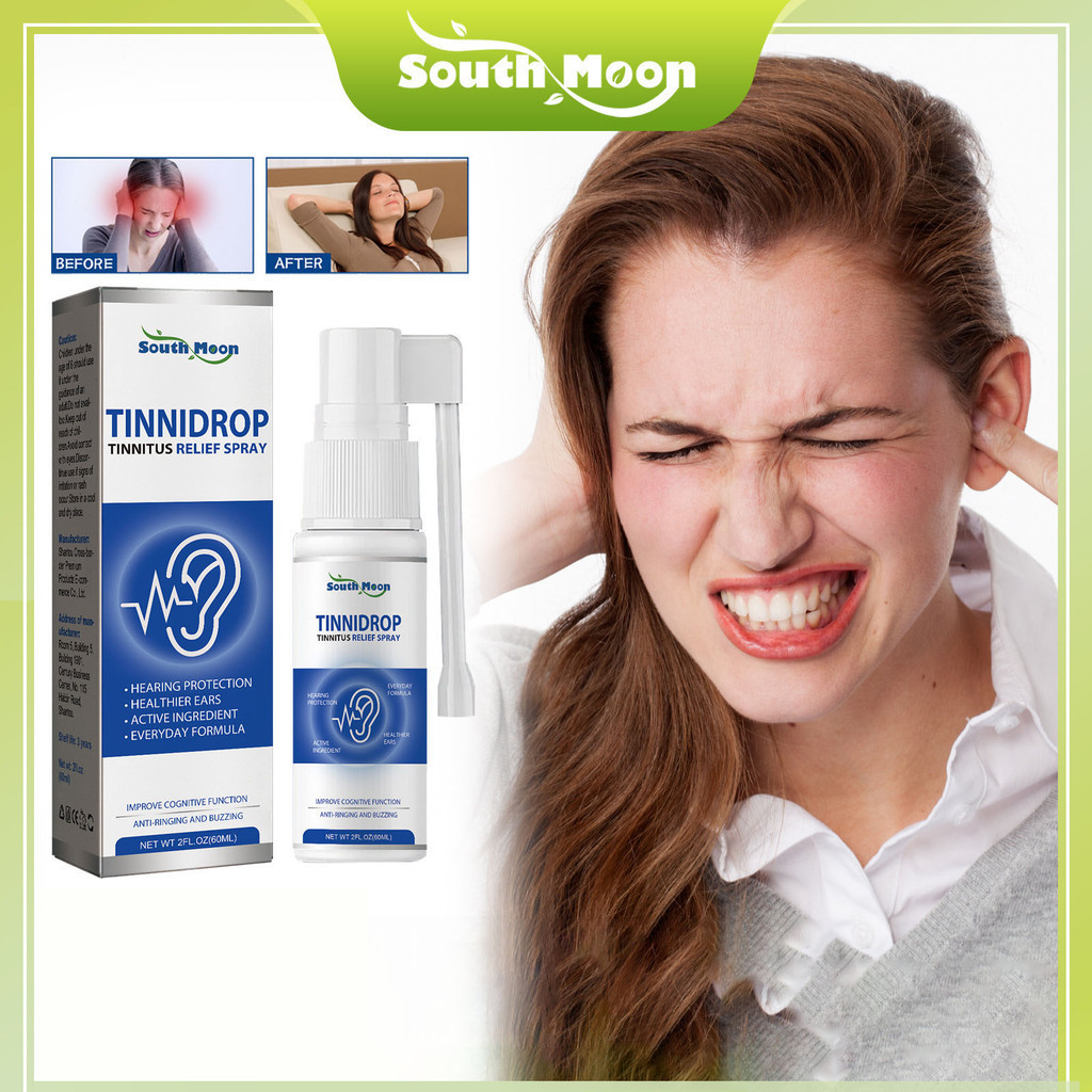 Tinnidrop Tinnitus Relief Spray , ear drops, infection treatment ...
