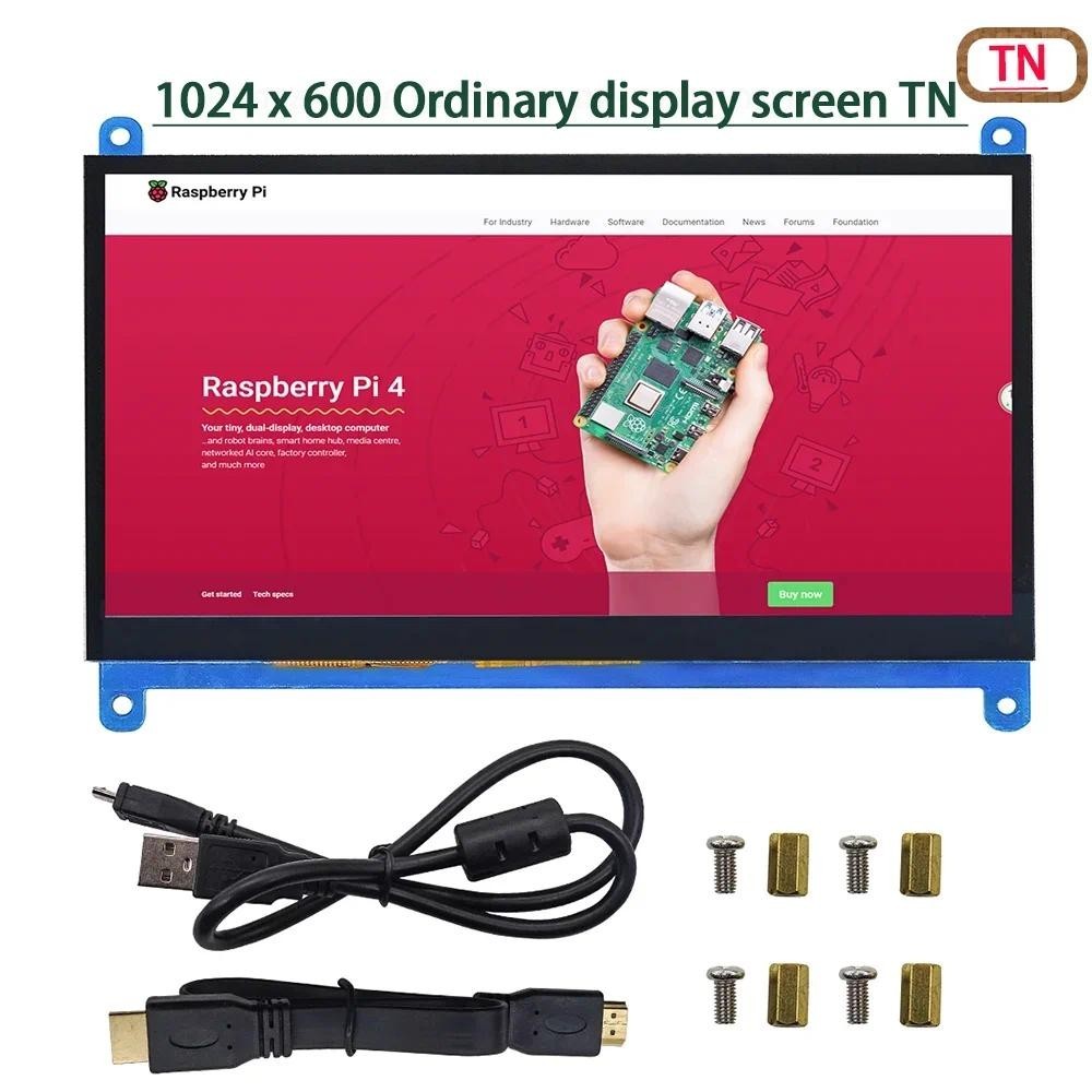 1024x600 Portable 7 Inch Touch HDMI Display Touch Screen Panel hdmi ...
