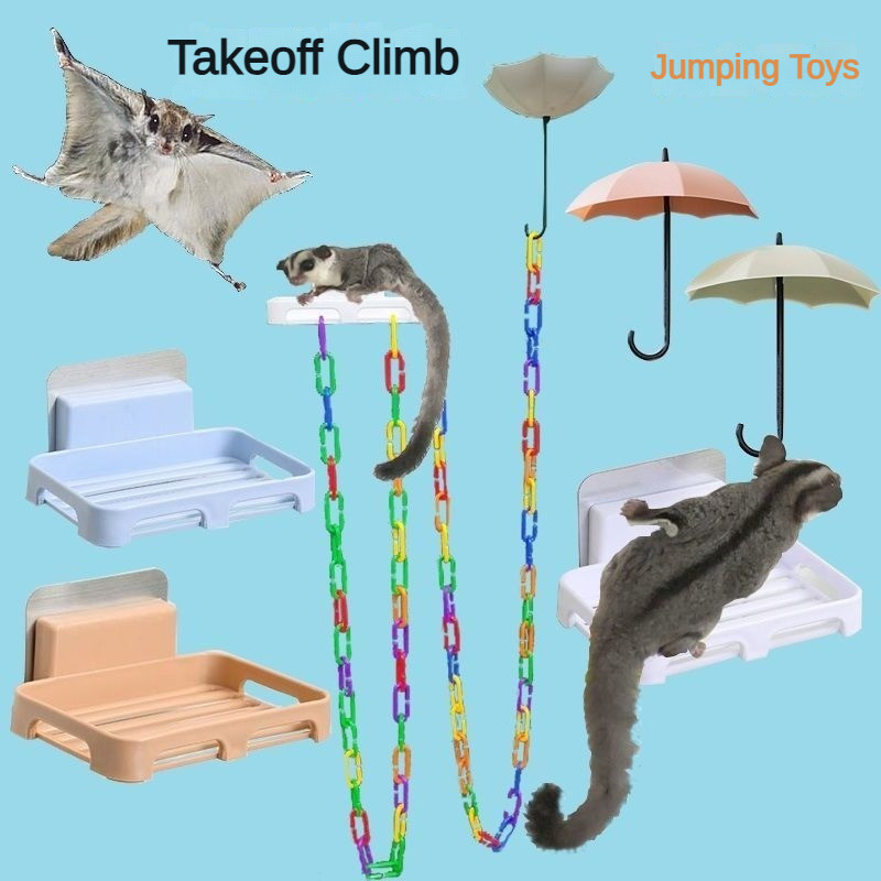 [Low Price Seckilling]Sugar Glider Climbing Toys Take off Jumping ...