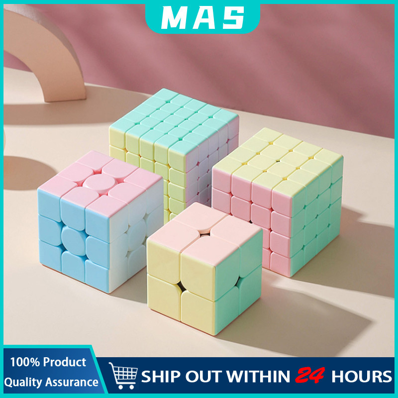 【MAS】3x3x3 Magic Cube Stickerless Cube Puzzle | Shopee Philippines