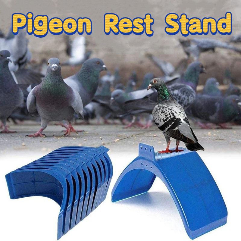 Pigeon Rest Stand Plastic Parrots V-type Rest Stand Reusable Heat ...