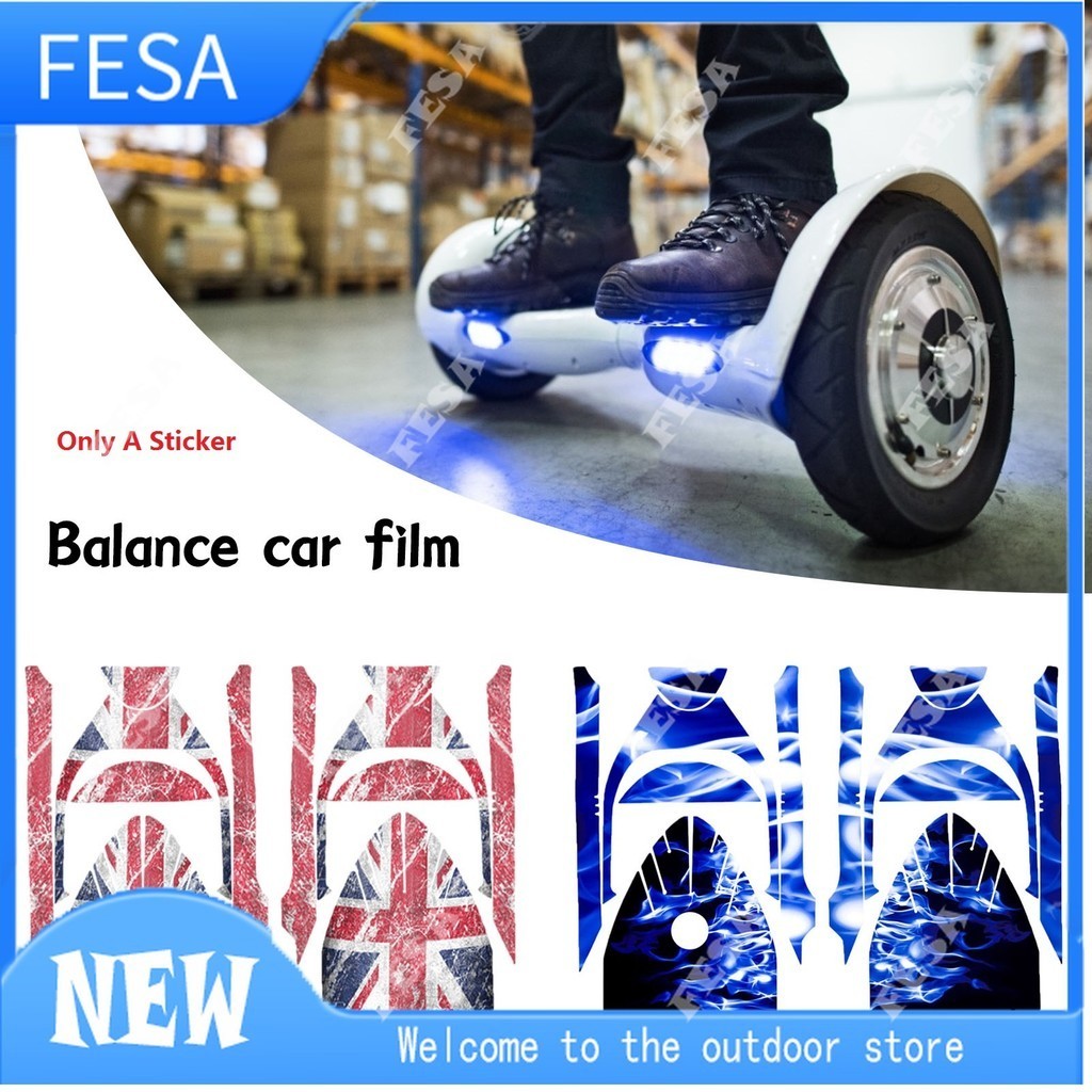 6.5 inch Smart Self Balancing Board Sticker Wheel Skateboard Drift Self ...