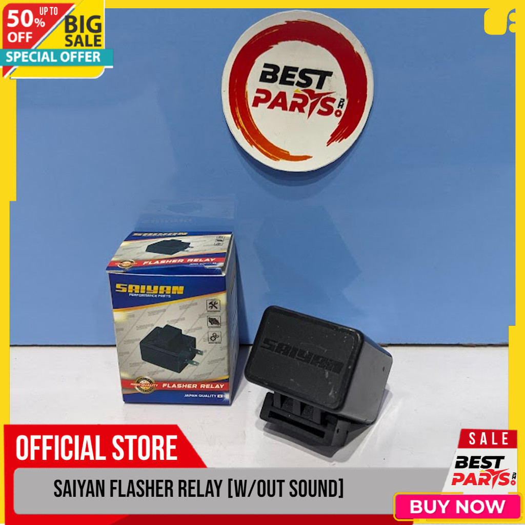 SAIYAN FLASHER RELAY W/OUT SOUND | JAPAN BEST QUALITY | Shopee Philippines