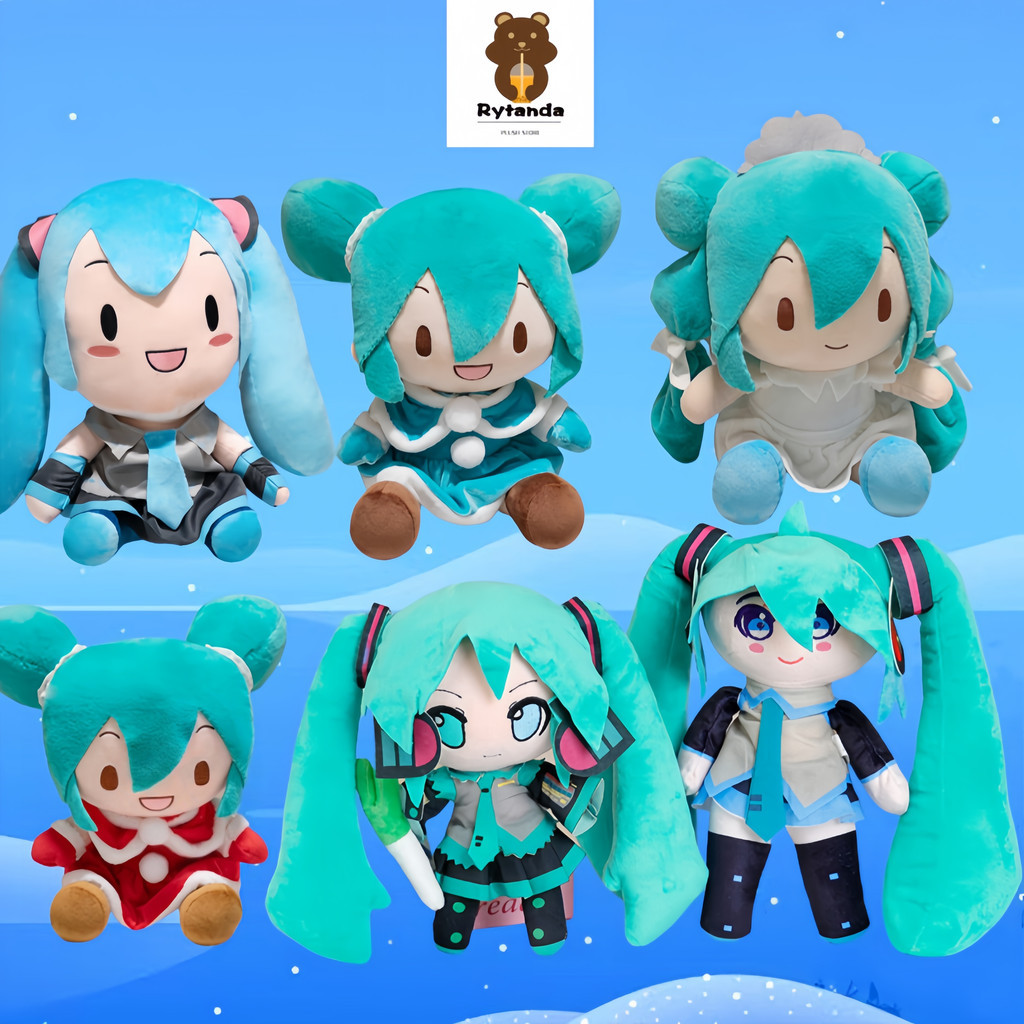 Kawaii Hatsune Miku Plush Doll Cute Fufu Virtual Idol Plush Toy ...