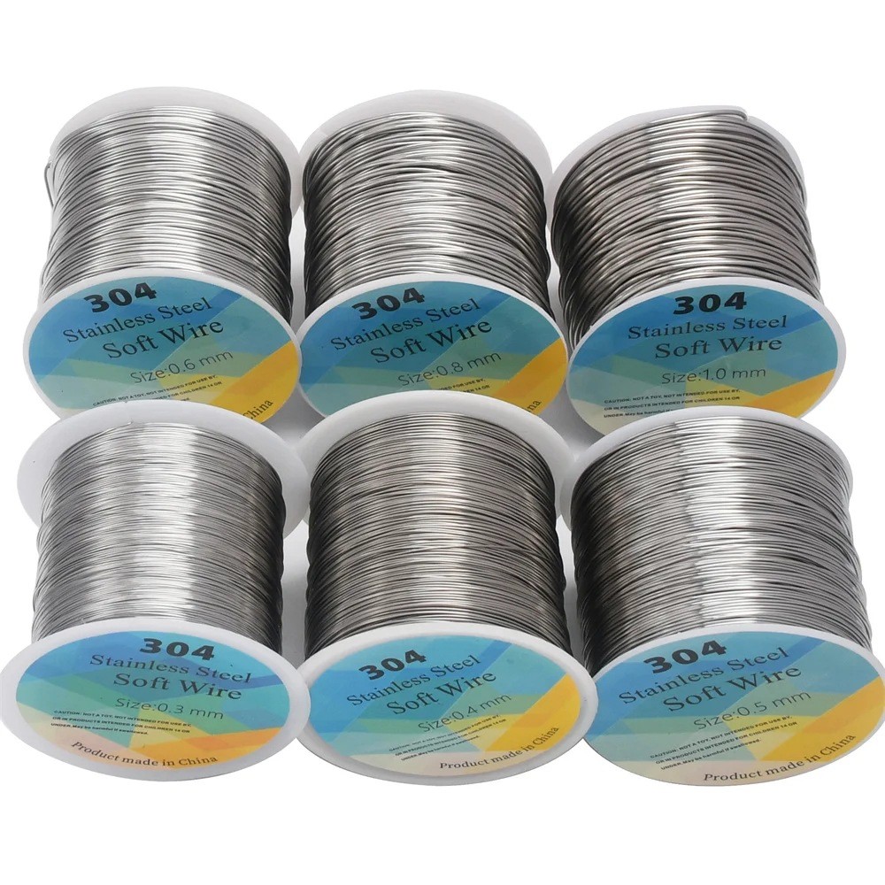 304 Stainless Steel Wire Wire 0.3-1.0mm Steel Wire Soft Thin Stainless ...