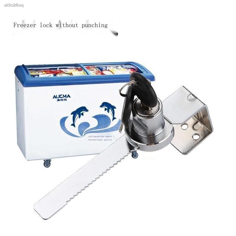 Freezer lock anti-theft refrigerator cabinet horizontal ice cream ...