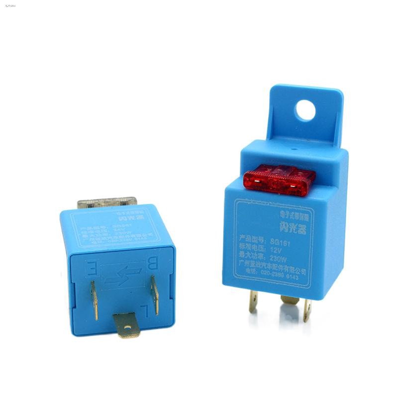 COD☆Car flasher relay three plug turn signal flasher plug 12V 24V truck ...