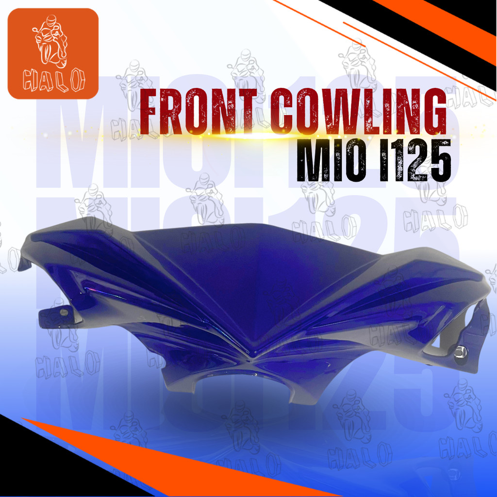 [HALO MOTOR] MOTORCYCLE FRONT COWLING FOR MIO 125 | Shopee Philippines