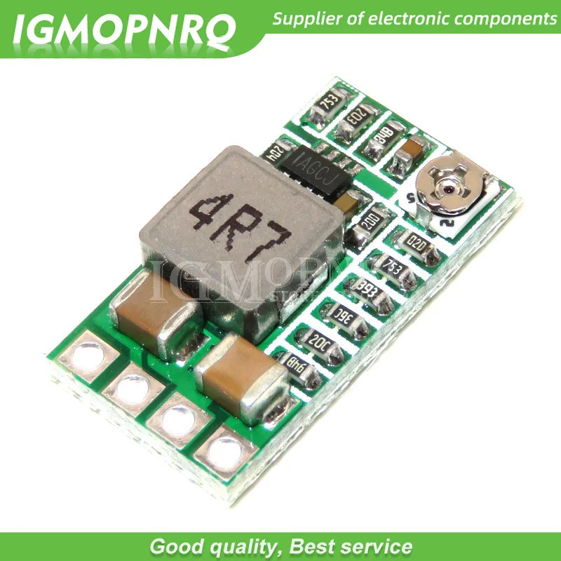 5Pcs Mini DC-DC 12-24V To 5V 3A Step Down Power Supply Module Voltage Buck Converter Adjustable ...