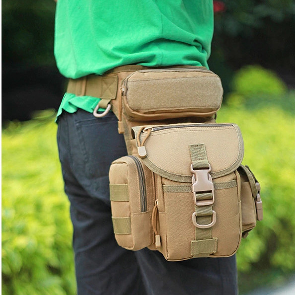 Outdoor Waist-Leg Bag Male Multifunctional Tactical Motorcycle Waist ...