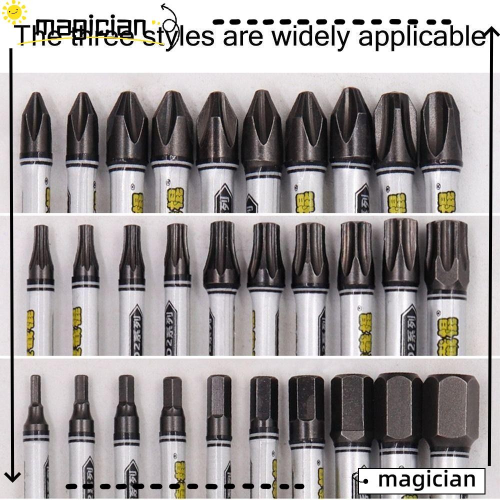 MAG Magnetic Impact Bit, Cross/Hexagonal/Torx Magnetic Screwdriver Bit ...