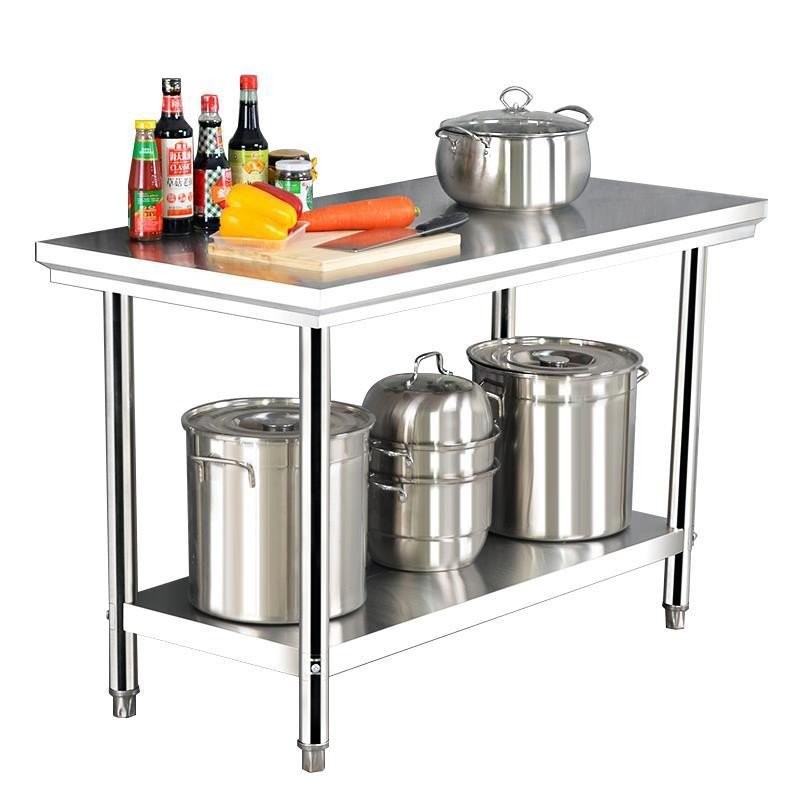 Commercial Stainless Steel Multi-Layer Workbench Hotel Kitchen Console ...
