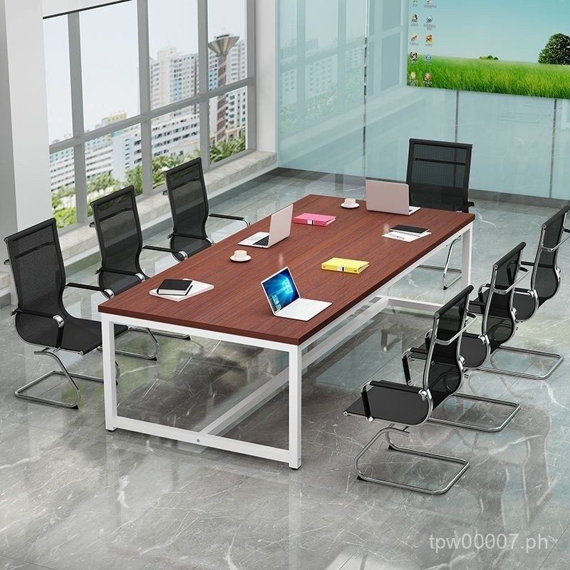 Conference Table Long Table Simple Modern Office Table and Chair ...