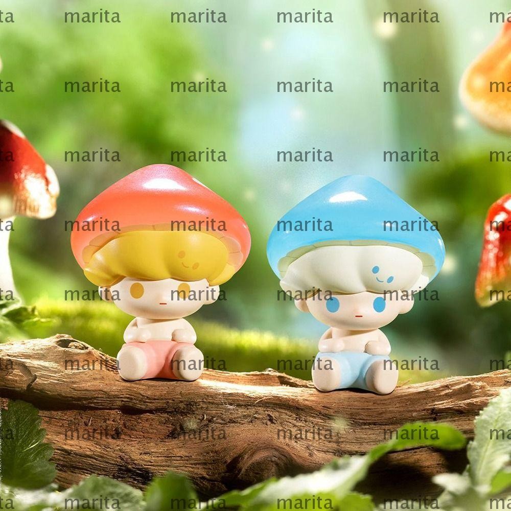 MARITA Box, POPMART Pop Bean CRYBABY Anime Cartoon Figure Model ...