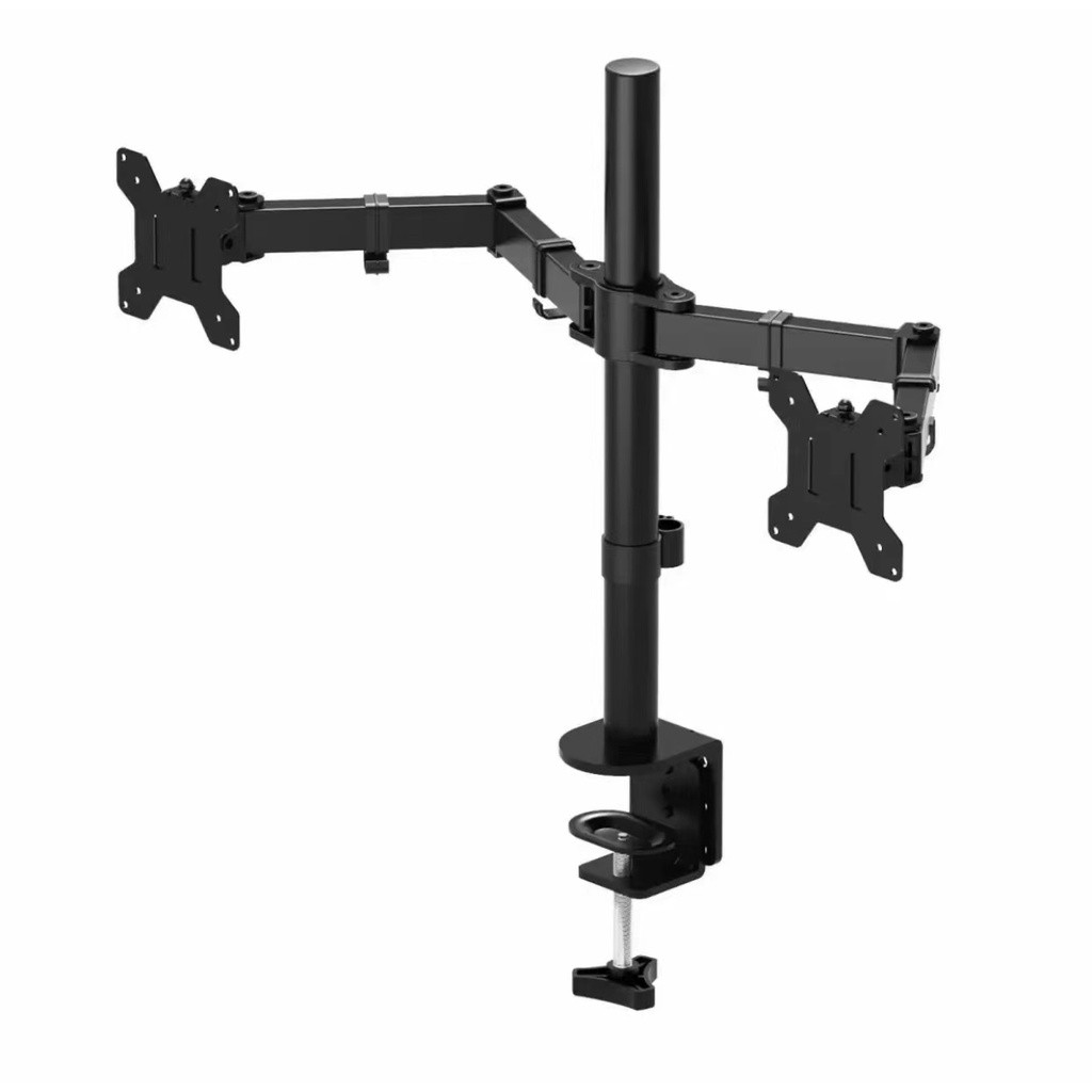 Dual /2 LED Monitor Mount with C-clamp and Grommet options GAMING ...