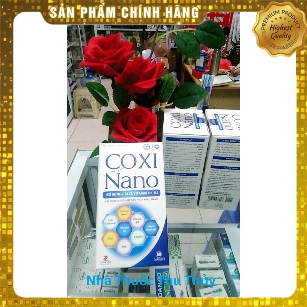 Coxi Nano reduces calcium deficiency, rickets in children, supplements ...